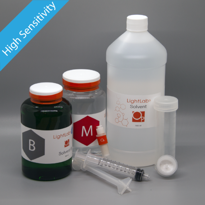LL3 Fat Based Edibles Workbench Test Kit (100 tests) - Orange Photonics